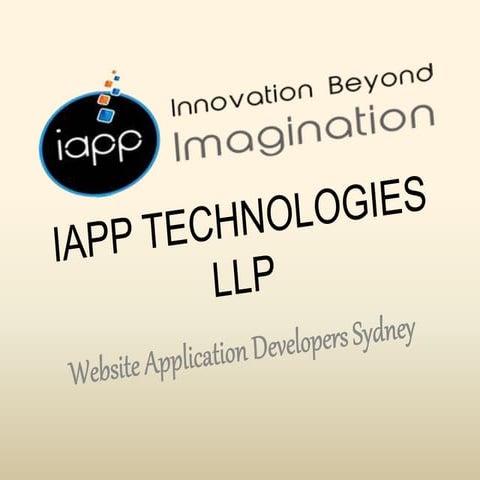 Website application developers sydney | PPTX