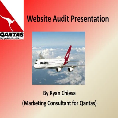 Website audit presentation | PPTX