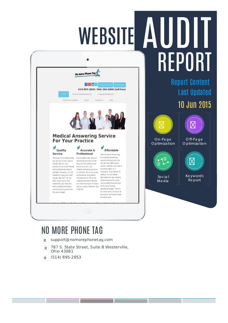 Website Audit Report Sample website-audit-report-sample