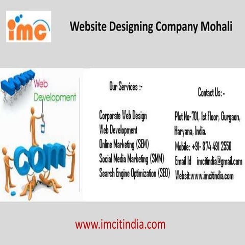 Cheap Website Designing Company Mohali | PPTX
