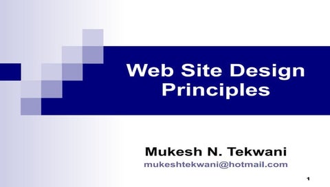 Web Design Notes | PDF