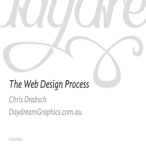 Website Design Process | PDF