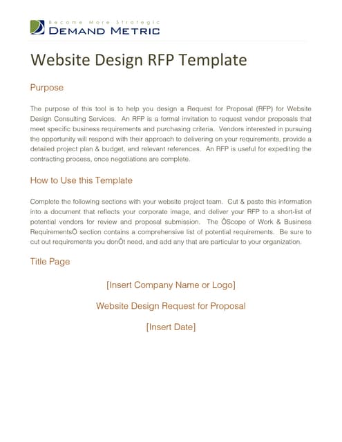 RFP_Process Flow Chart | PDF | Business | Business and Finance