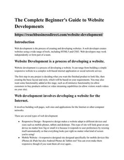 Webpage Design Using Templates and Online WYSIWYG Platforms | PPT