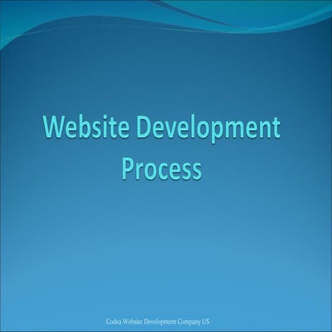 Codeaweb Website Development Process | PPT | Web Development | Internet