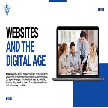 Leading Web Development Company for Custom Solutions | Egiz Solution | PPT