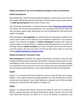 Top 5 Javascript Frameworks for Web and Mobile App Development | PPT