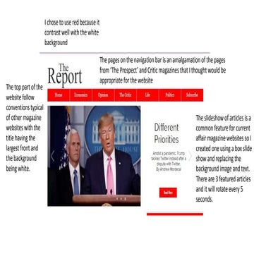 Website explanation | PPTX