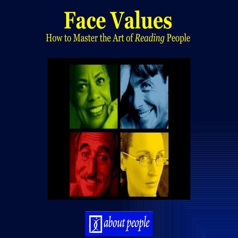 Face Values - How to Master the Art of Reading People | PPT