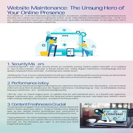 Website Maintenance: The Unsung Hero of Your Online Presence | PDF ...