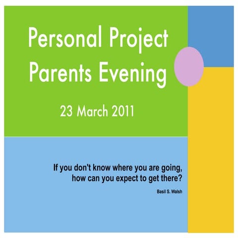 MYP PP Parent presentation | PDF
