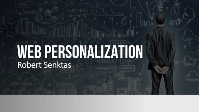 Website Personalization With Sitecore Experience Platform Ppt