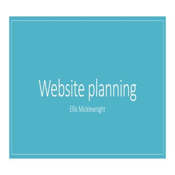 Website explanation | PPTX