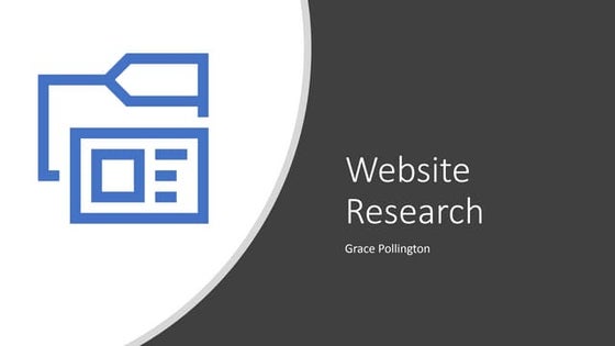 Website Layout/Wireframe | PPT