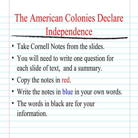American Revolutionary War Review | PPT