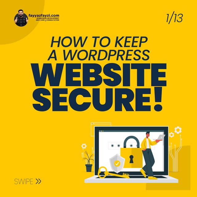 how to keep wordpress website secured.pdf | Web Development | Internet