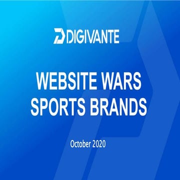 Website Wars - Sports Direct vs JD Sports | PPTX