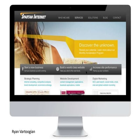 Website work samples | PPTX