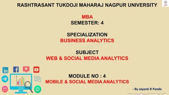 Web & Social Media Analytics Module 1.pdf | Web Development | Internet