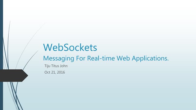 Messaging For Real Time Webapps Ppt