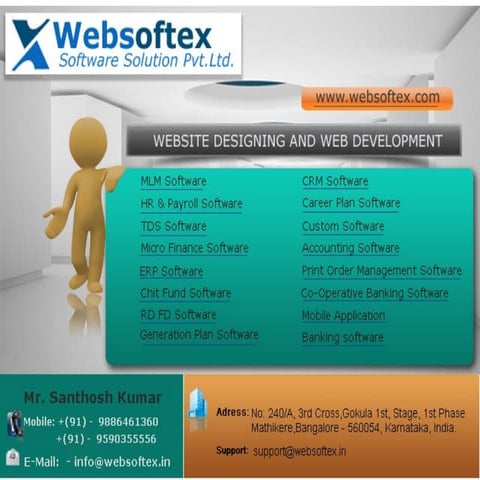 Websoftex, MLM Software, TDS Software, HR Payroll Software, Microfinance Software, Chit Fund ...