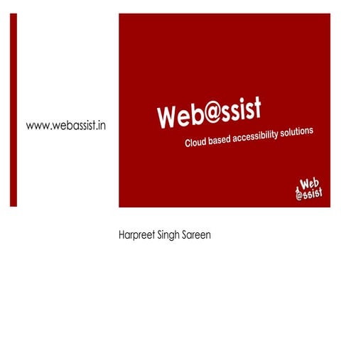 Web@ssist | PPT