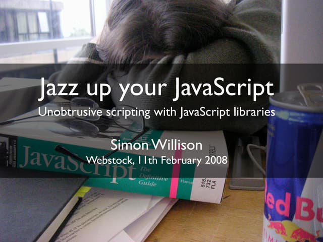 Jazz Up Your Javascript Unobtrusive Scripting With Javascript