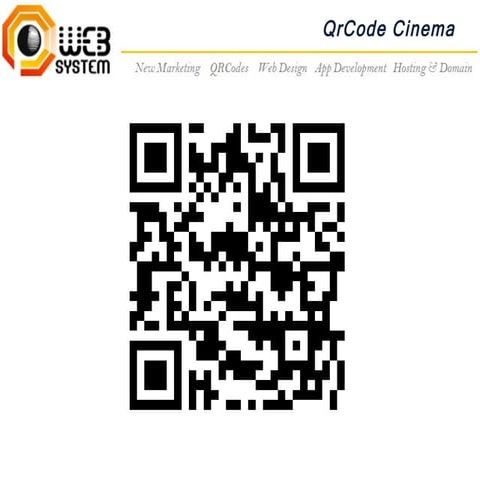 Qrcode CINEMA - Web System | PPT