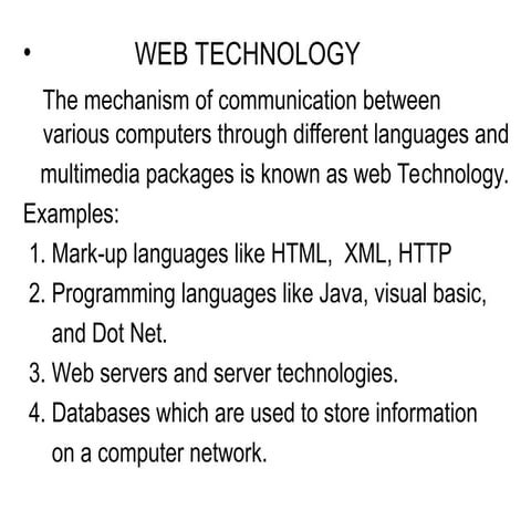 WEB TECH HTML.pptjcufucucufufufuc6xucuf | PPT