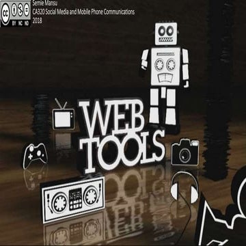 Web tools | PPT