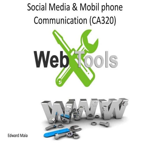 Web tools..emaia | PPT