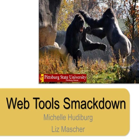 Web tools smackdown! | PPTX