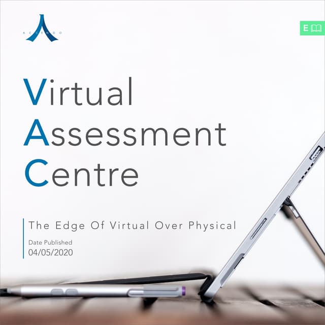 Virtual Assessment Centre Ebook- The Edge of Virtual Over Physical | PDF