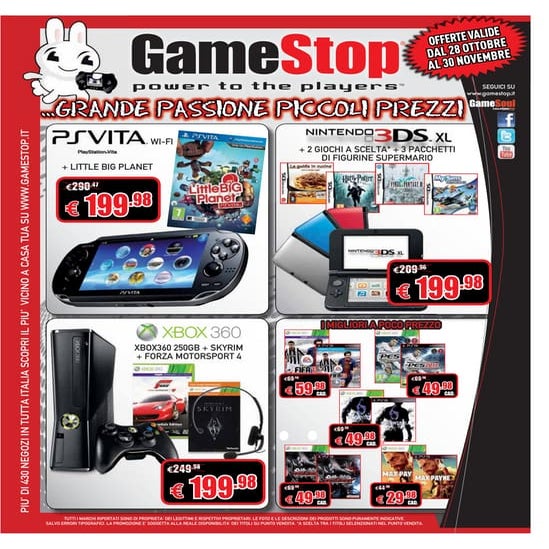 Volantone GameStop Ottobre 2012 | PDF | Console Games | Video Gaming