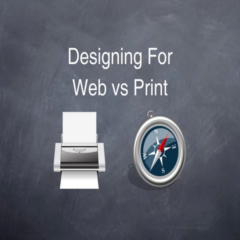 Web vs Print | PPT