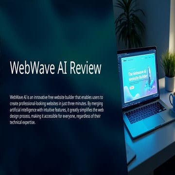 WebWave AI Review Free AI Website Builder Make in 3 Minutes.pptx