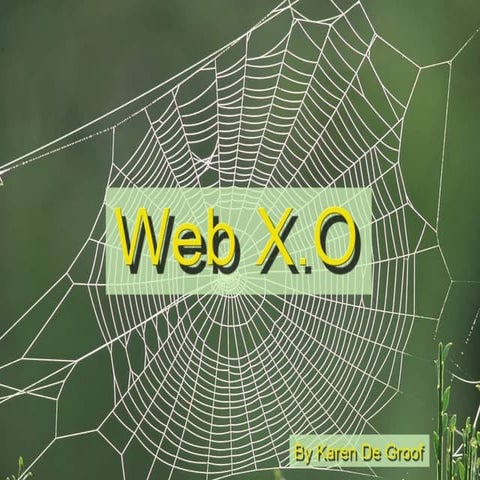 Web X.0 (evolution from the static web to the intelligent web) in nederlands | PPT