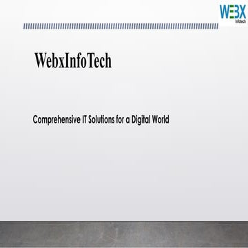 Web Development and Digital marketing Company | PPT