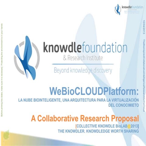 Wecloud: the intelligent cloud | PPTX