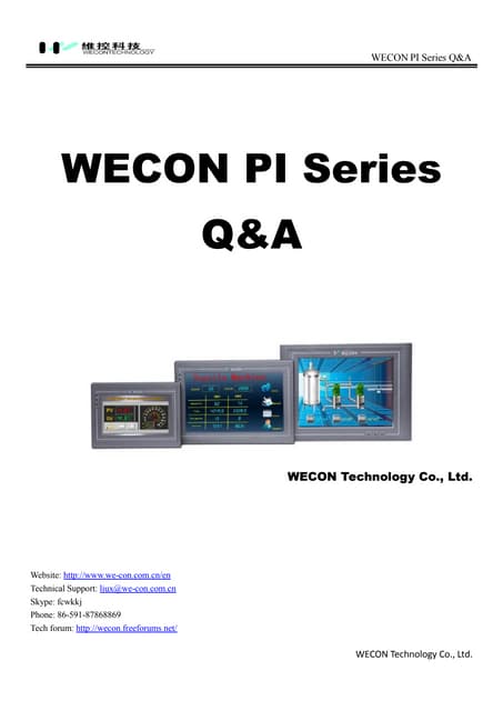 Wecon v box series introduction | PDF | Consumer Electronics ...