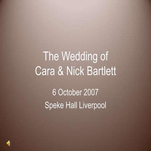 Nick & Cara's 5th Wedding Anniversary | PPTX