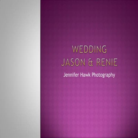 Wedding jason&renie | PPT