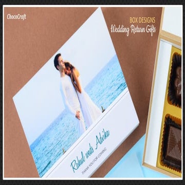 Wedding Return Gifts box designs | PDF