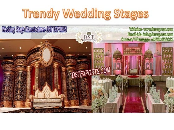 Indian Wedding Wooden Handicraft Mandap | PDF