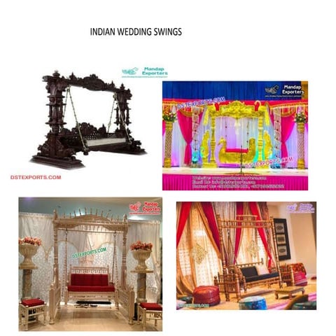Indian Wedding Wooden Handicraft Mandap | PDF