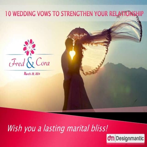 10 Wedding Vows For Long Relationship! | PPTX