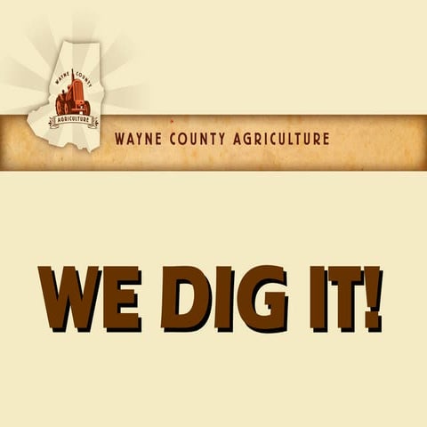 We dig it presentation 10 17 14 | PPT