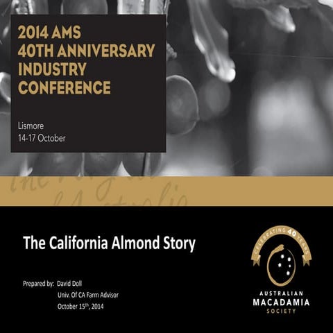 David Doll - The California almond story | PDF