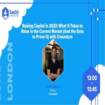 Raising Capital in 2023: What It Takes to Raise in the Current Market ...