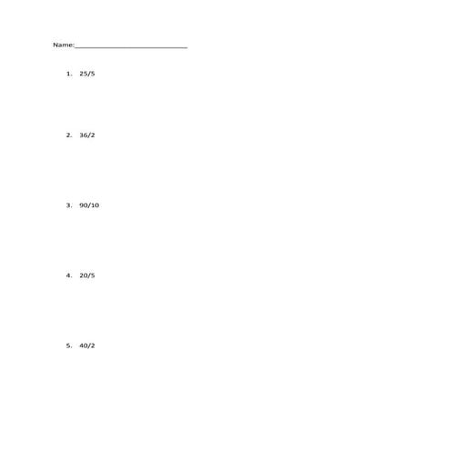 Wednesday's Homework | DOCX